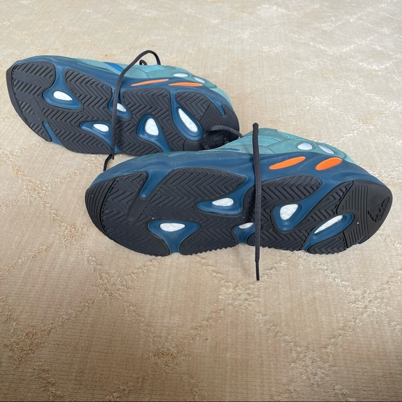 Yeezy | Shoes | Adidas Yeezy Boost 70 Sea Blue Orange Dark Grey Mens ...